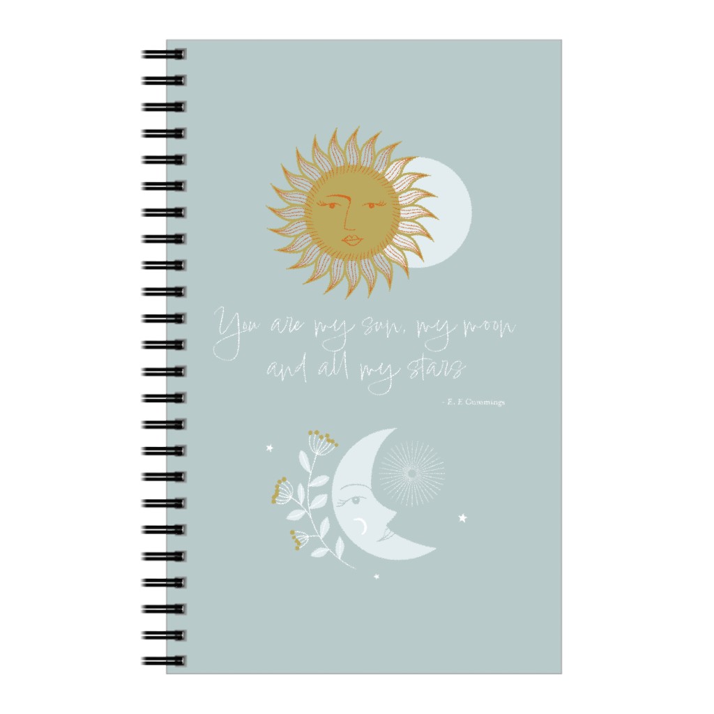 Sun and Moon Notebook | Shutterfly