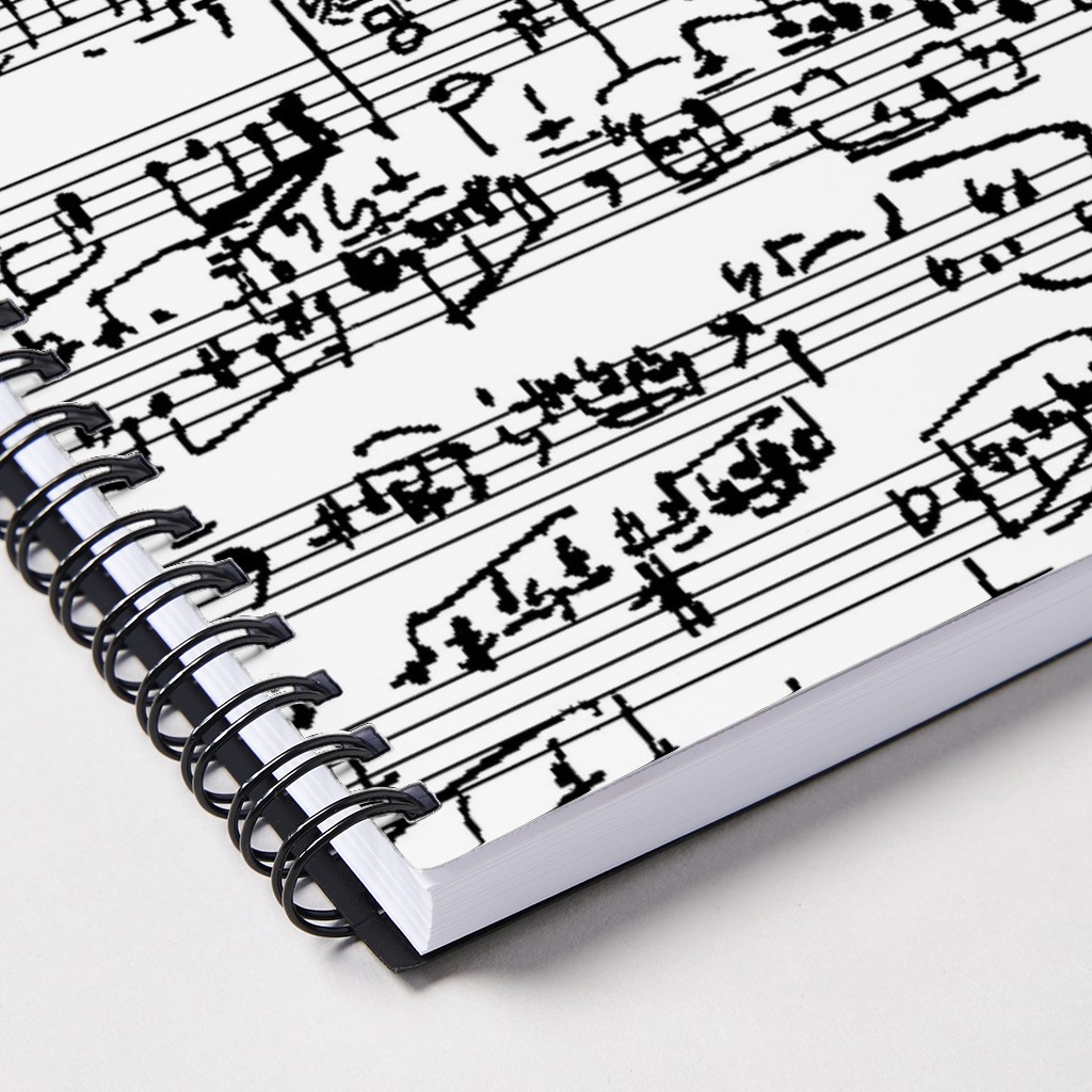 Handwritten Sheet Music Notebook | Shutterfly