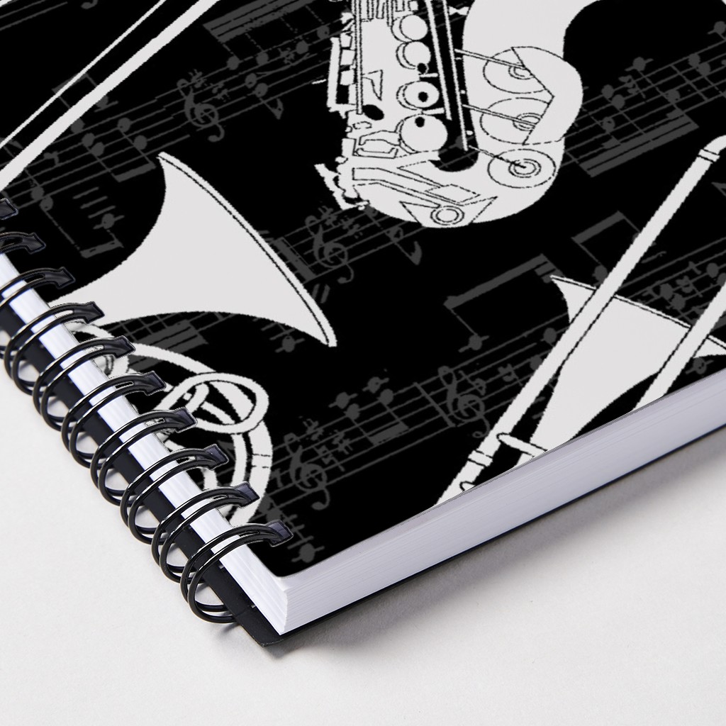 Musical Instruments Notebook | Shutterfly