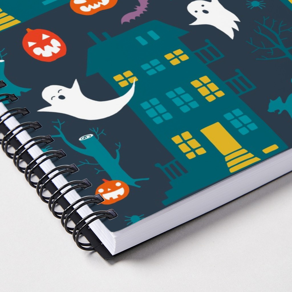 Haunted Halloween Houses - Multi Notebook | Shutterfly