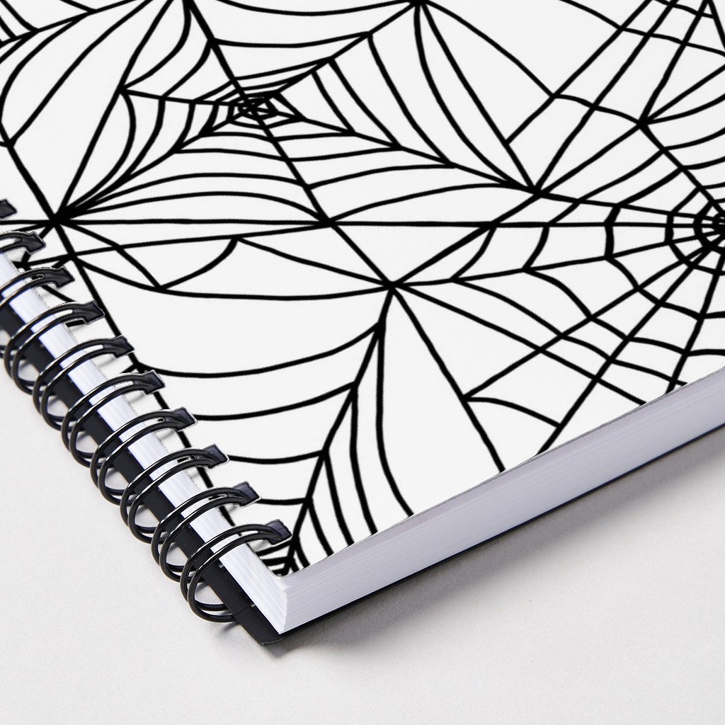 Spooky Spider Web Notebook | Shutterfly