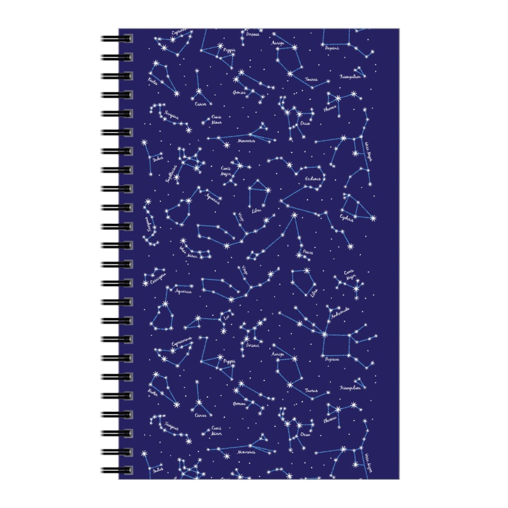 the Night Sky - Blue Notebook | Shutterfly