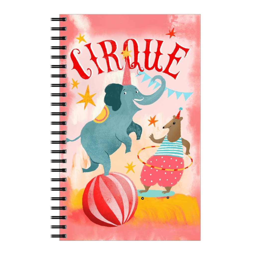 Magic Circus - Blue & Pink Notebook | Shutterfly