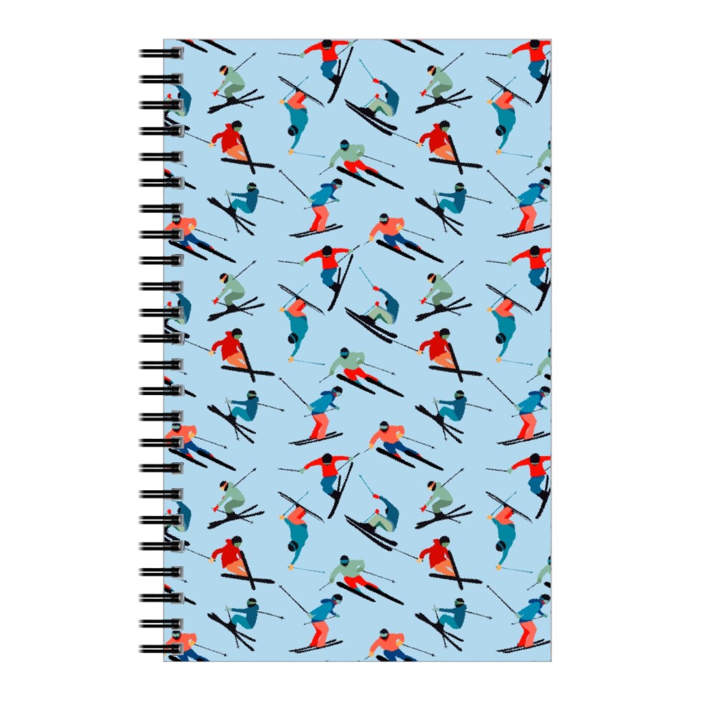 Alpine Skiers - Multicolor Notebook | Shutterfly
