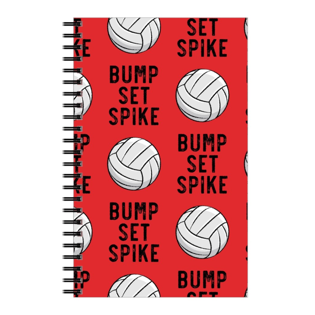 Bump Set Spike Volleyball Notebook | Shutterfly