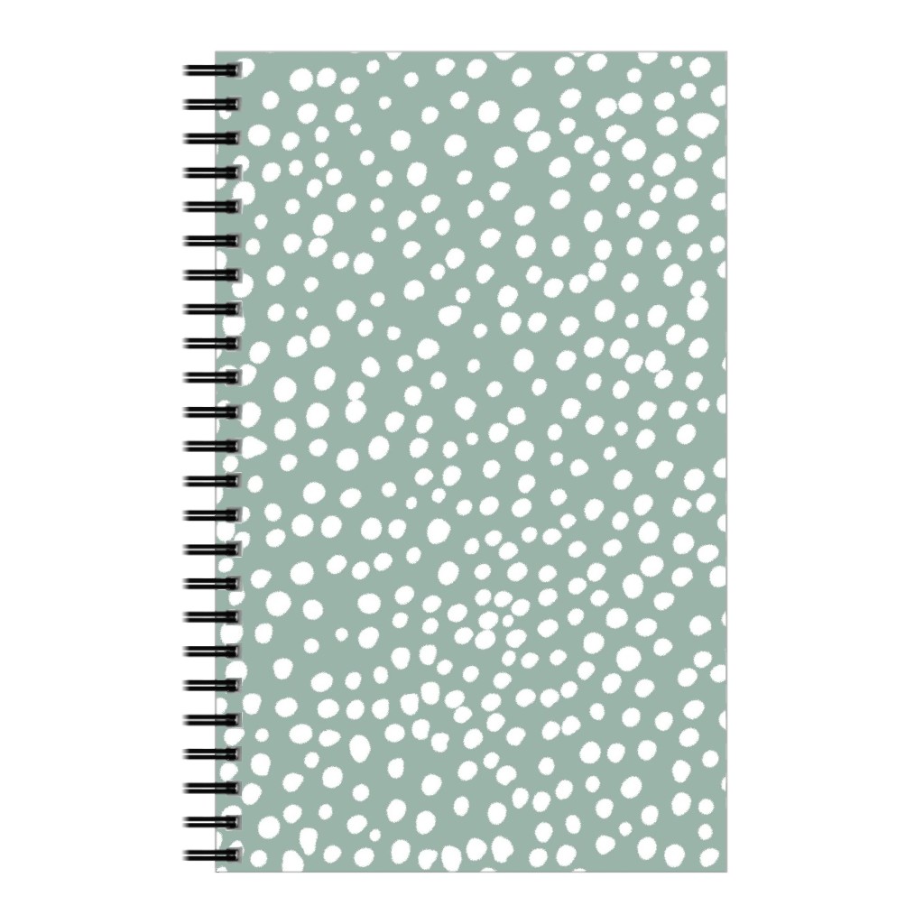 Cheetah - Sage Green Notebook | Shutterfly