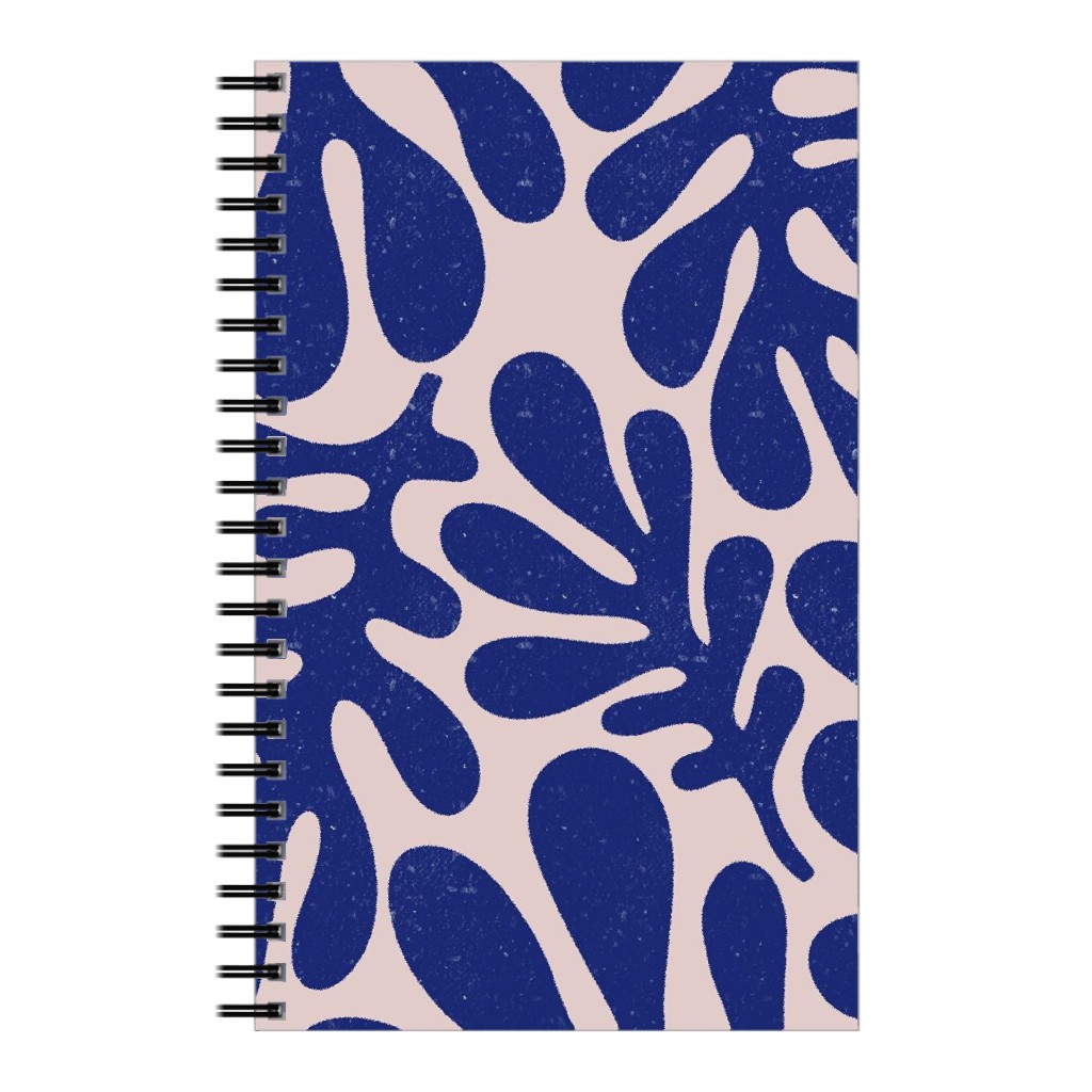 Organic Leaves - Blue Notebook | Shutterfly