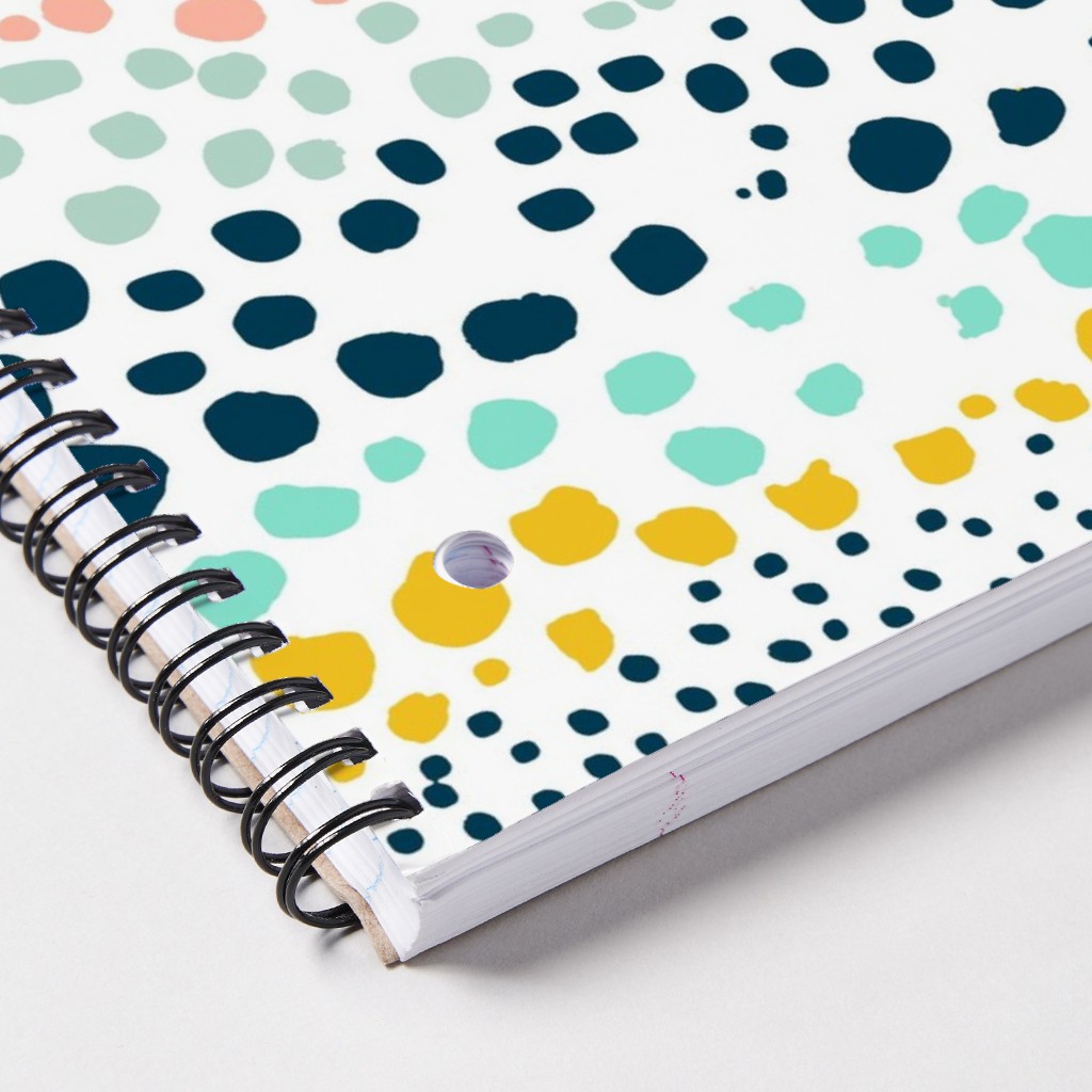Little Textured Dots - Multi Notebook | Shutterfly