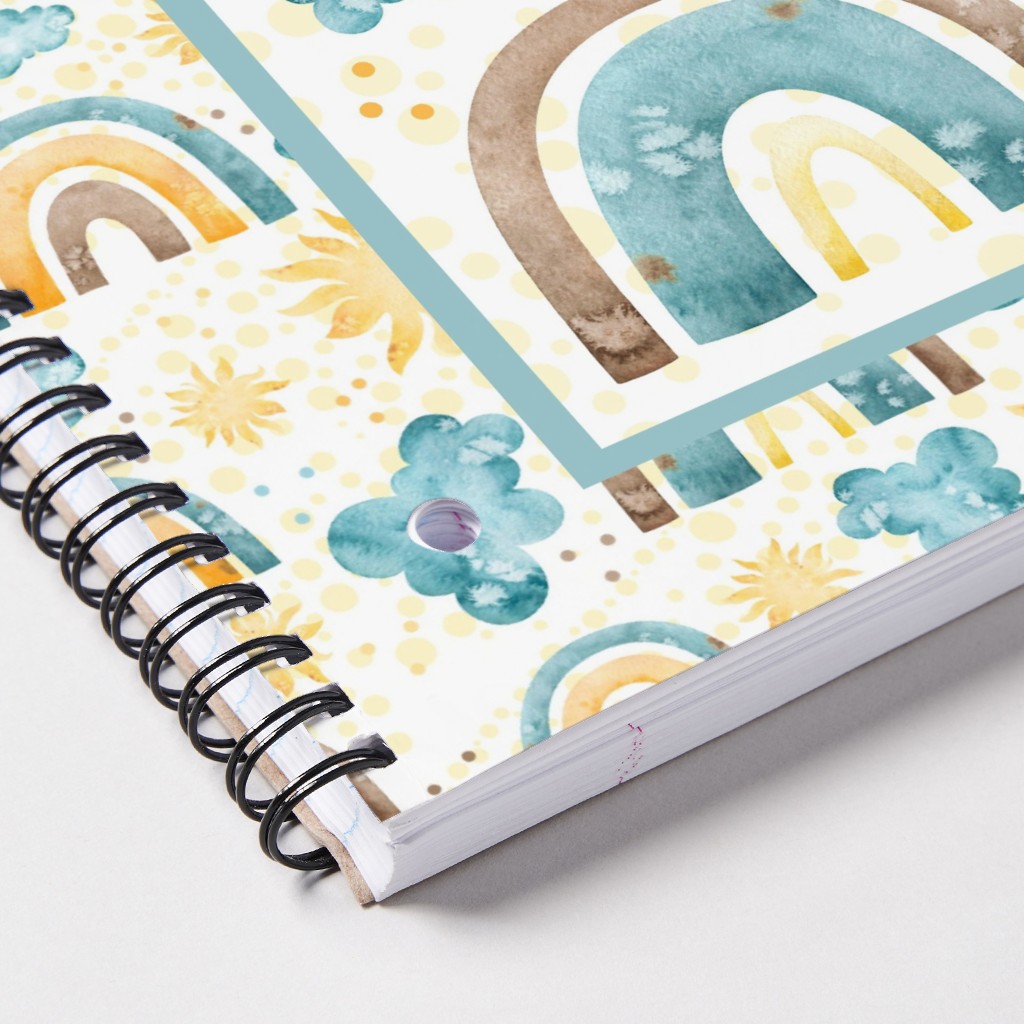 You Are My Sunshine - Rainbows, Clouds, Sky, Gender Neutral Notebook | Shutterfly