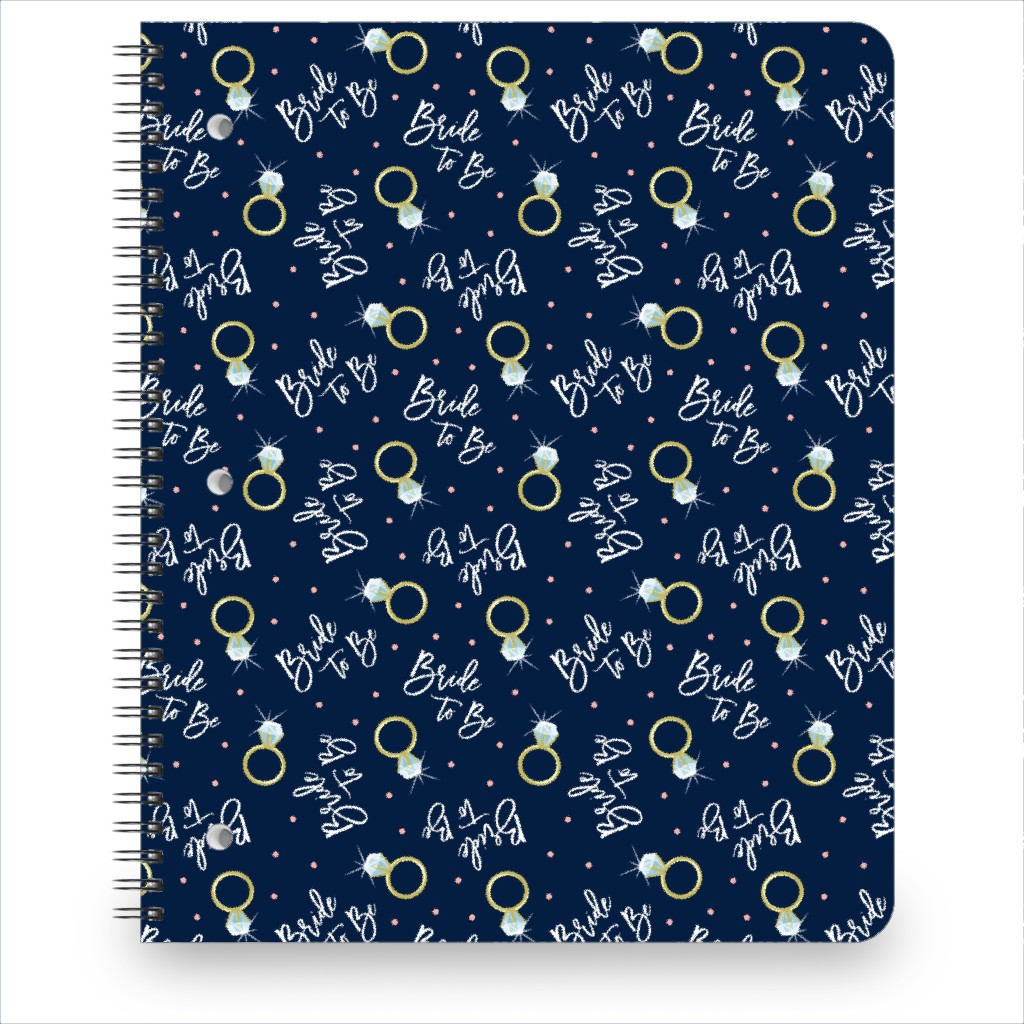 Bride To Be - Navy Notebook | Shutterfly