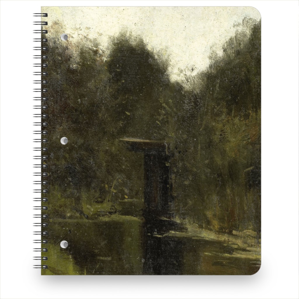Moody Corner Pond Notebook | Shutterfly