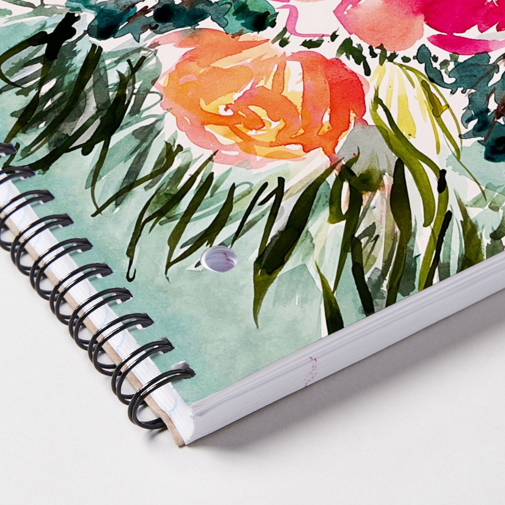 Aria Floral - Pink Notebook | Shutterfly