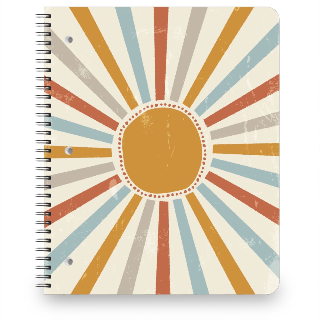 Boho Sun Rays Notebook | Shutterfly