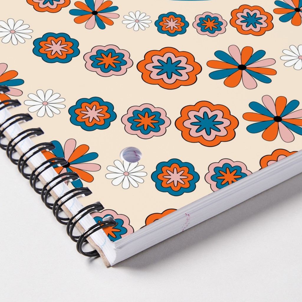 Retro 70s Peace Sign - Multi Notebook | Shutterfly