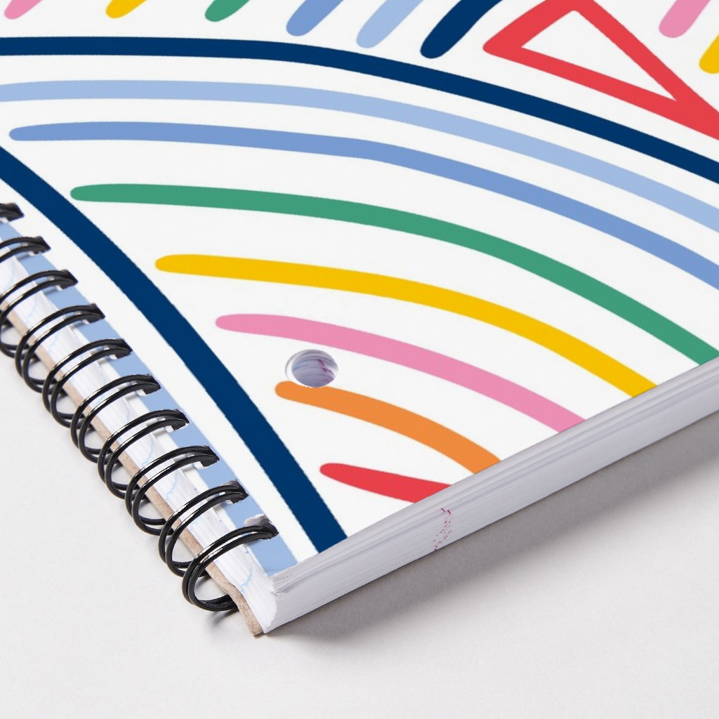 Rainbow Stripes Notebook | Shutterfly
