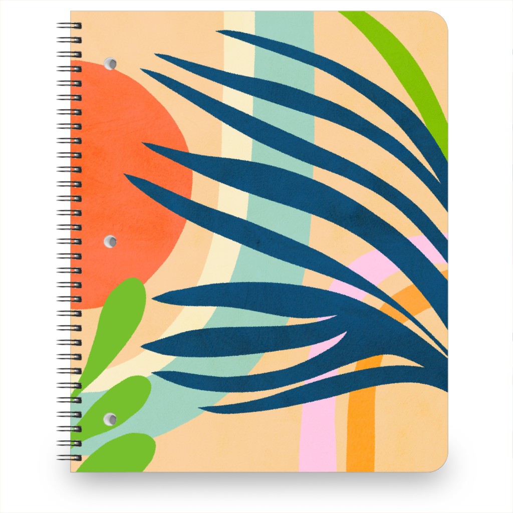 Palm, Sun and Rainbow Tropical Botanicals - Multi Notebook | Shutterfly