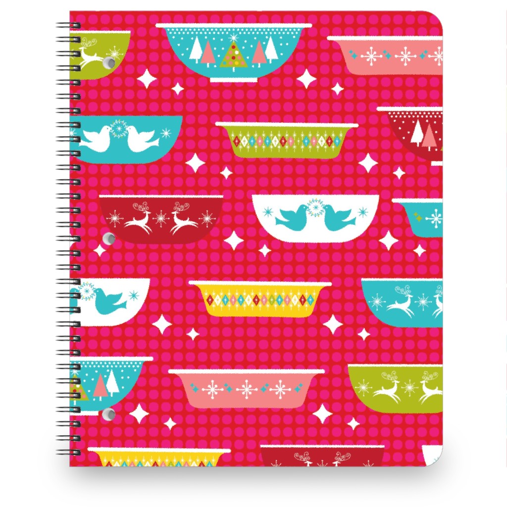 Christmas Dishes Notebook | Shutterfly