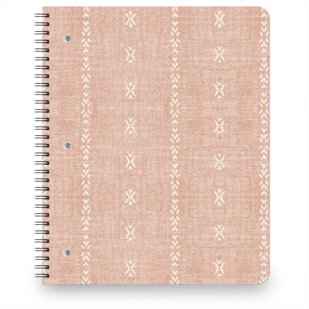 Playa Tribal Stripe - Pink Notebook | Shutterfly