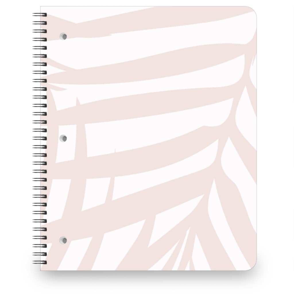 Fronds - Petal Pink Notebook | Shutterfly