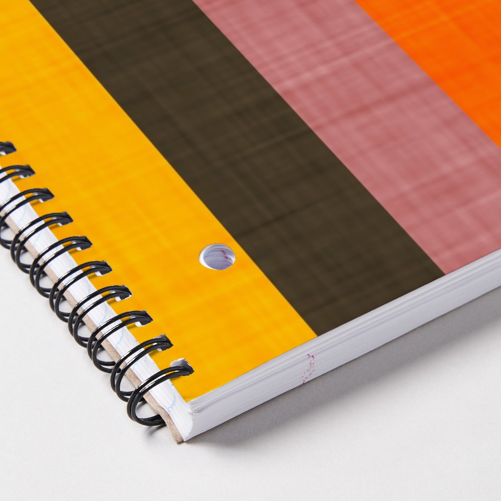 Retro Colorblock Sticks - Multi Notebook | Shutterfly