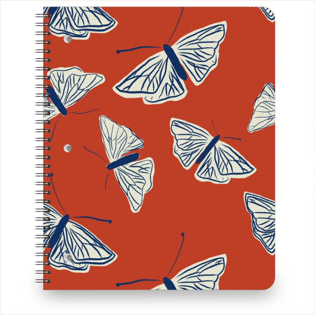 Moths - Rust Notebook | Shutterfly