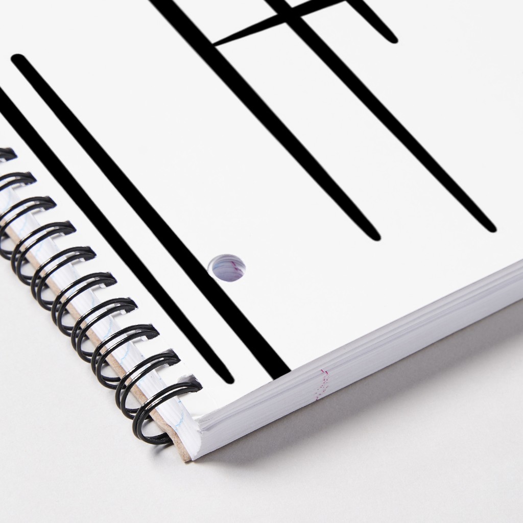 Abstract Line Pattern Notebook | Shutterfly