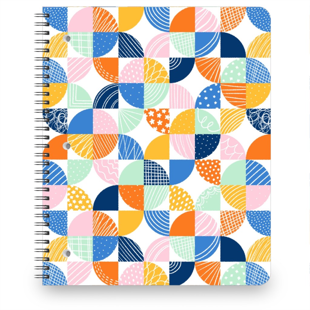 Modern Quilt Pattern - Multi Notebook | Shutterfly