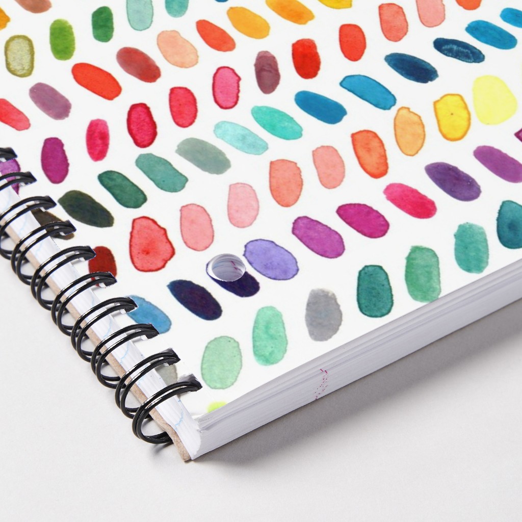 Rainbow Dash Rows - Multi Notebook | Shutterfly