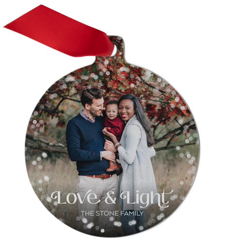 Circle Metal Ornament | Shutterfly