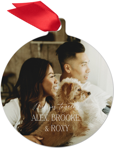Circle Metal Ornament | Shutterfly