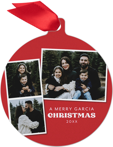 Circle Metal Ornament | Shutterfly