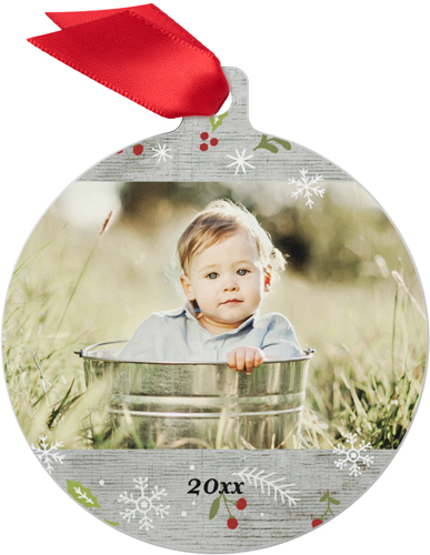 Circle Metal Ornament | Shutterfly