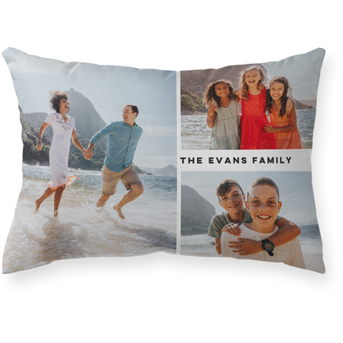 Hero Gallery Of Three Outdoor Pillow by Shutterfly | Shutterfly