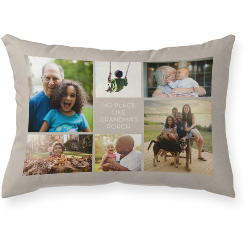 Gallery of Six Outdoor Pillow by Shutterfly | Shutterfly