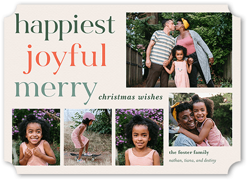 Graphic Christmas Cards | Shutterfly