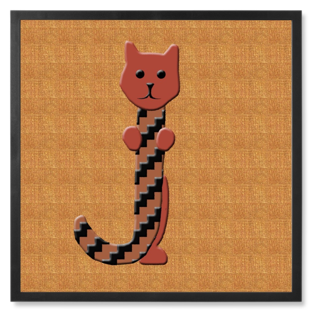 Cat Alphabet - J Photo Tile | Shutterfly
