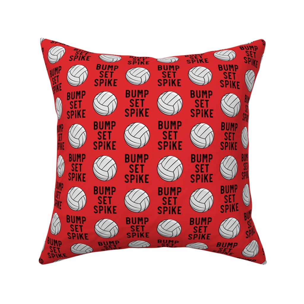 Bump Set Spike Volleyball Pillow | Shutterfly