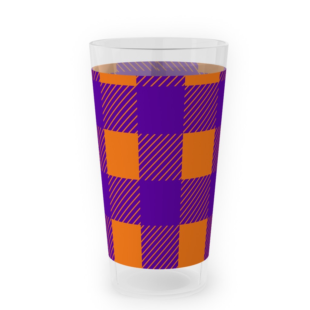 Purple Pint Glasses | Shutterfly