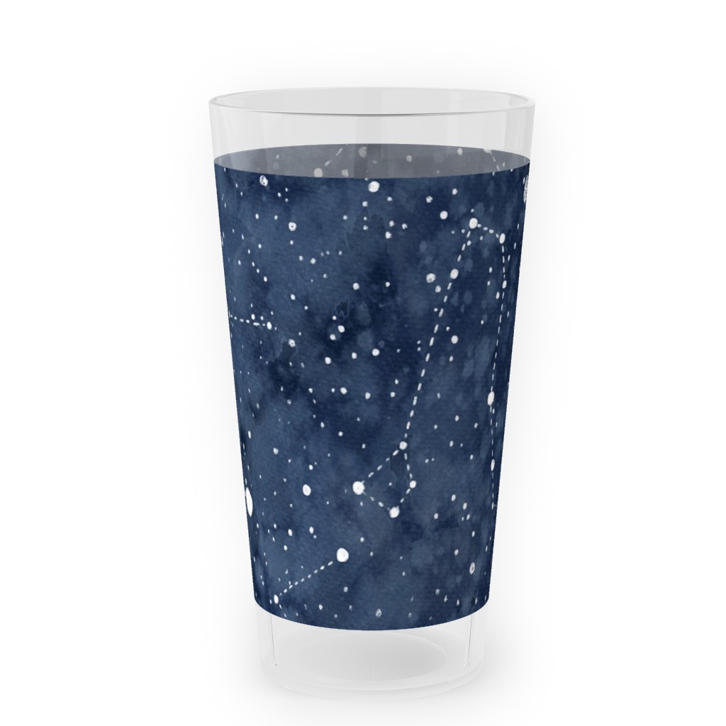Star Constellations - Blue Outdoor Pint Glass | Shutterfly