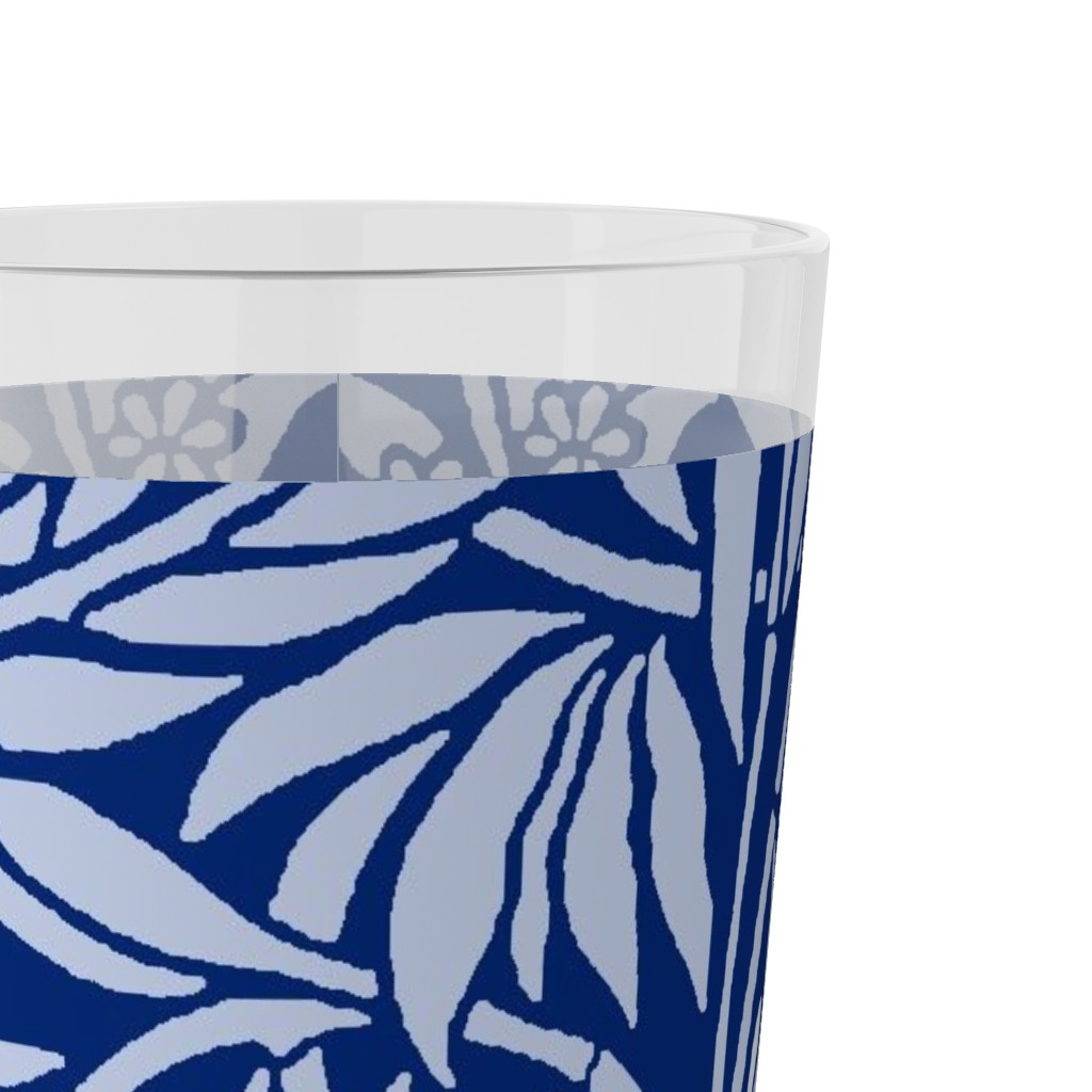 Orange Grove At Night - Blue Outdoor Pint Glass | Shutterfly