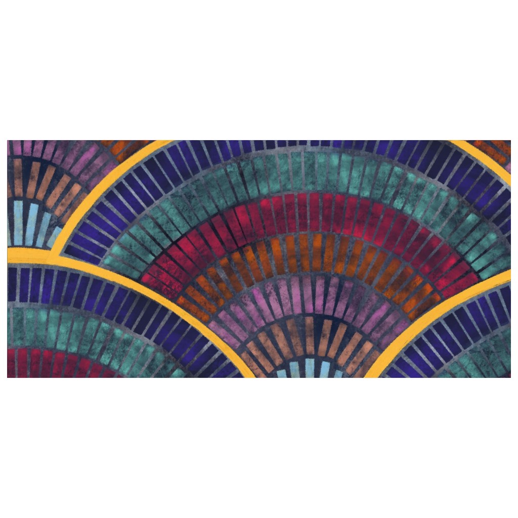 Moody Art Deco Tile - Dark Outdoor Pint Glass | Shutterfly