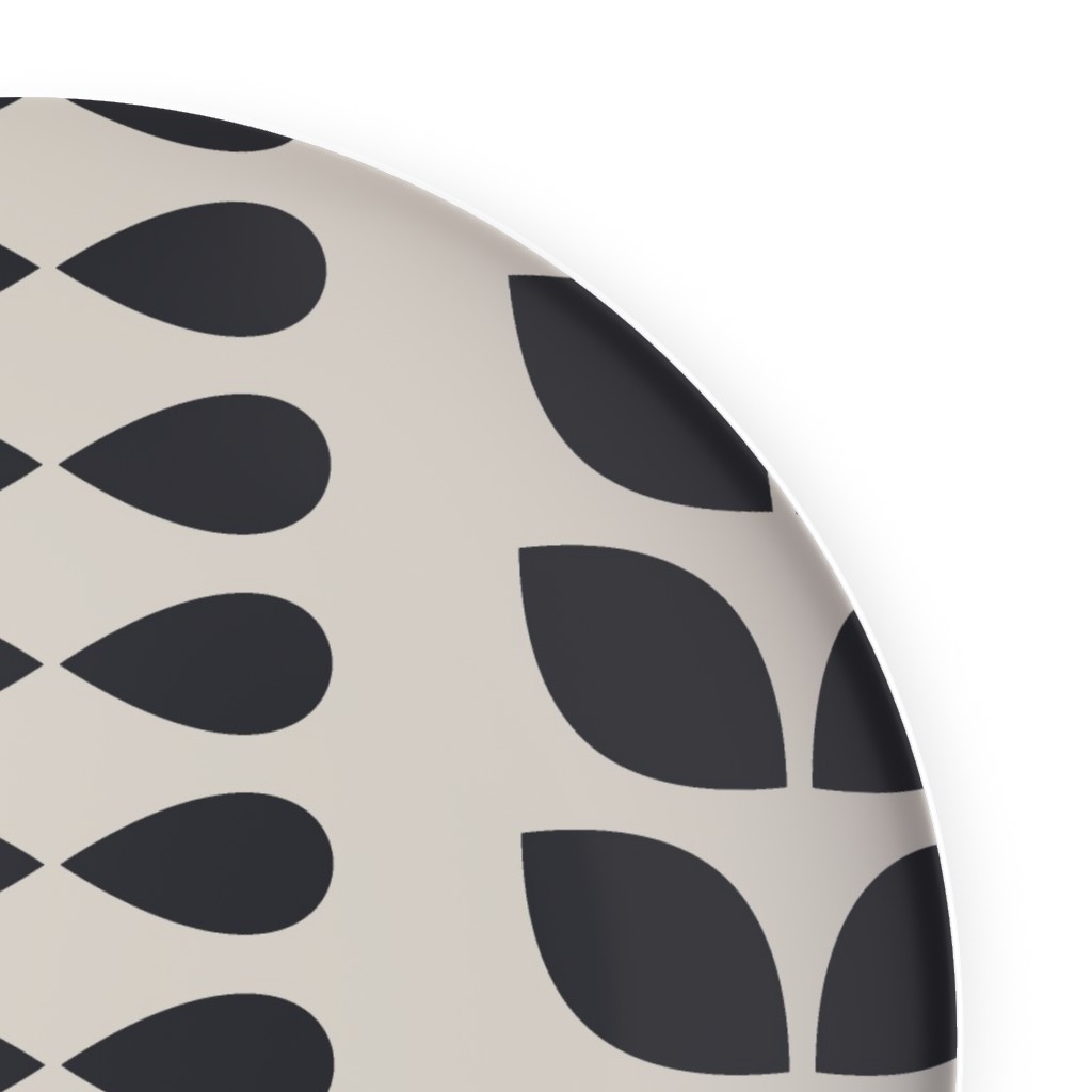 Minimalist Scandinavian Vines Plates | Shutterfly