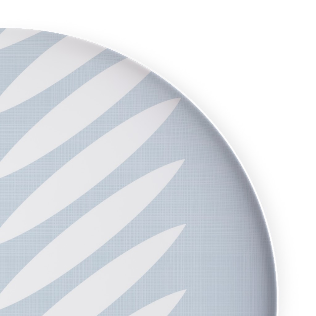 Laurel Leaf Stripe - Light Blue Plates | Shutterfly
