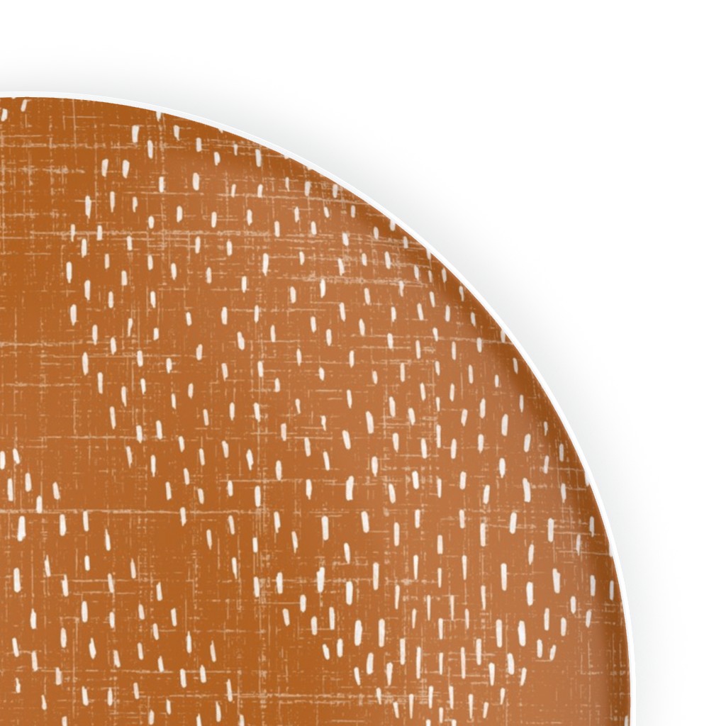 Minimalist Ogee - Burnt Orange Salad Plate | Shutterfly
