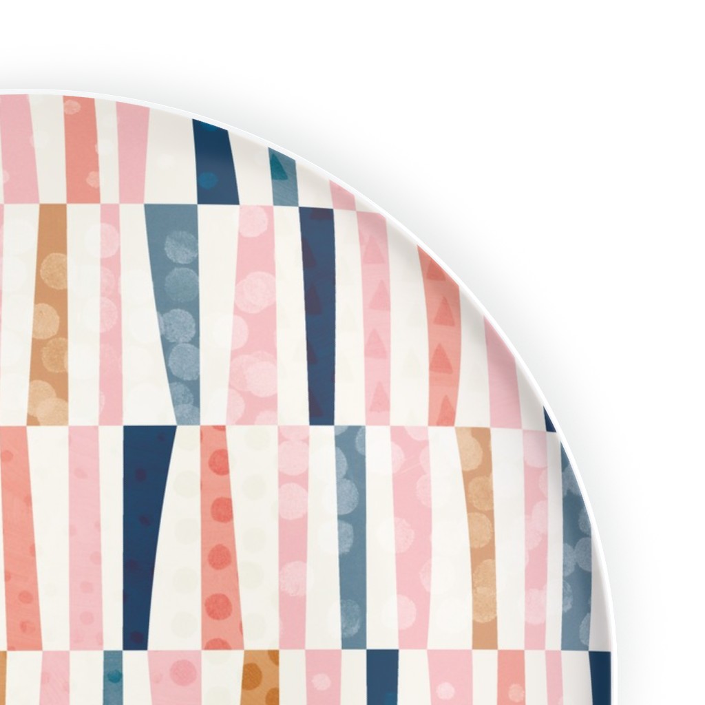 Patchwork Stripes - Multi Salad Plate | Shutterfly
