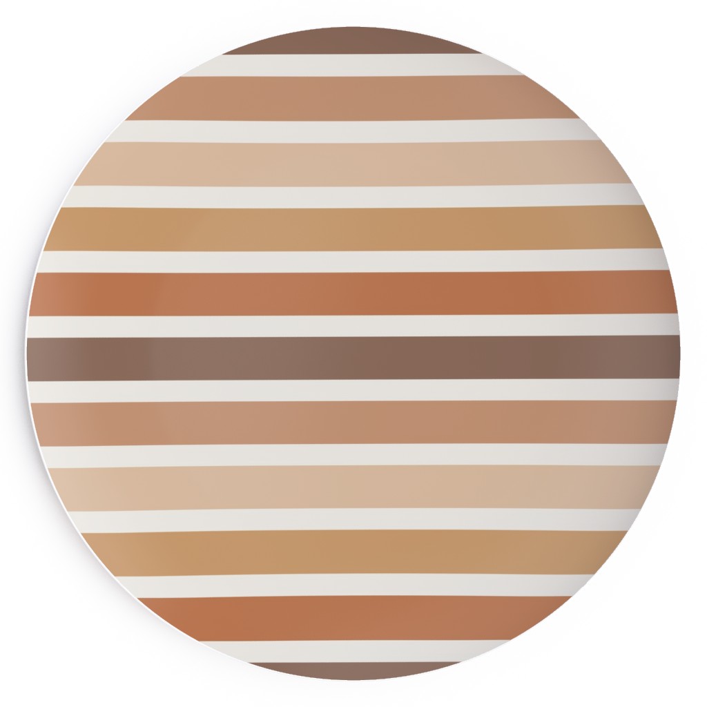 Pink Stripe Plate | Shutterfly