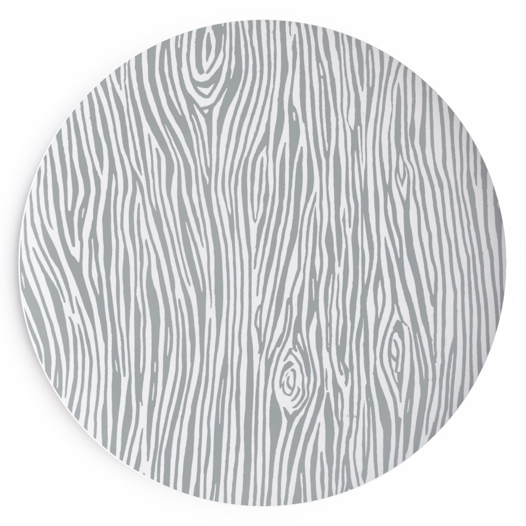 Woodgrain - Gray Salad Plate | Shutterfly