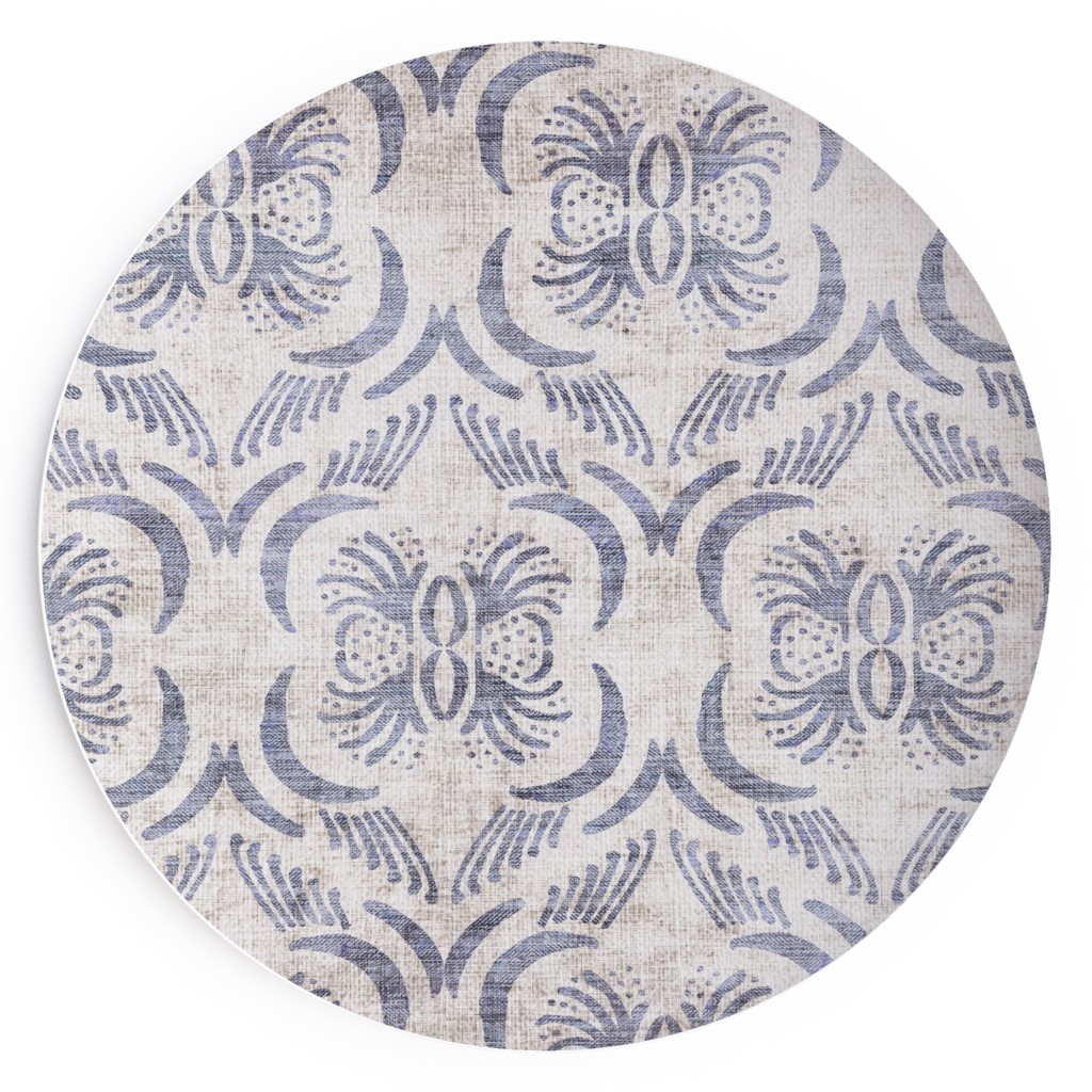French Linen Geo Floral Salad Plate | Shutterfly