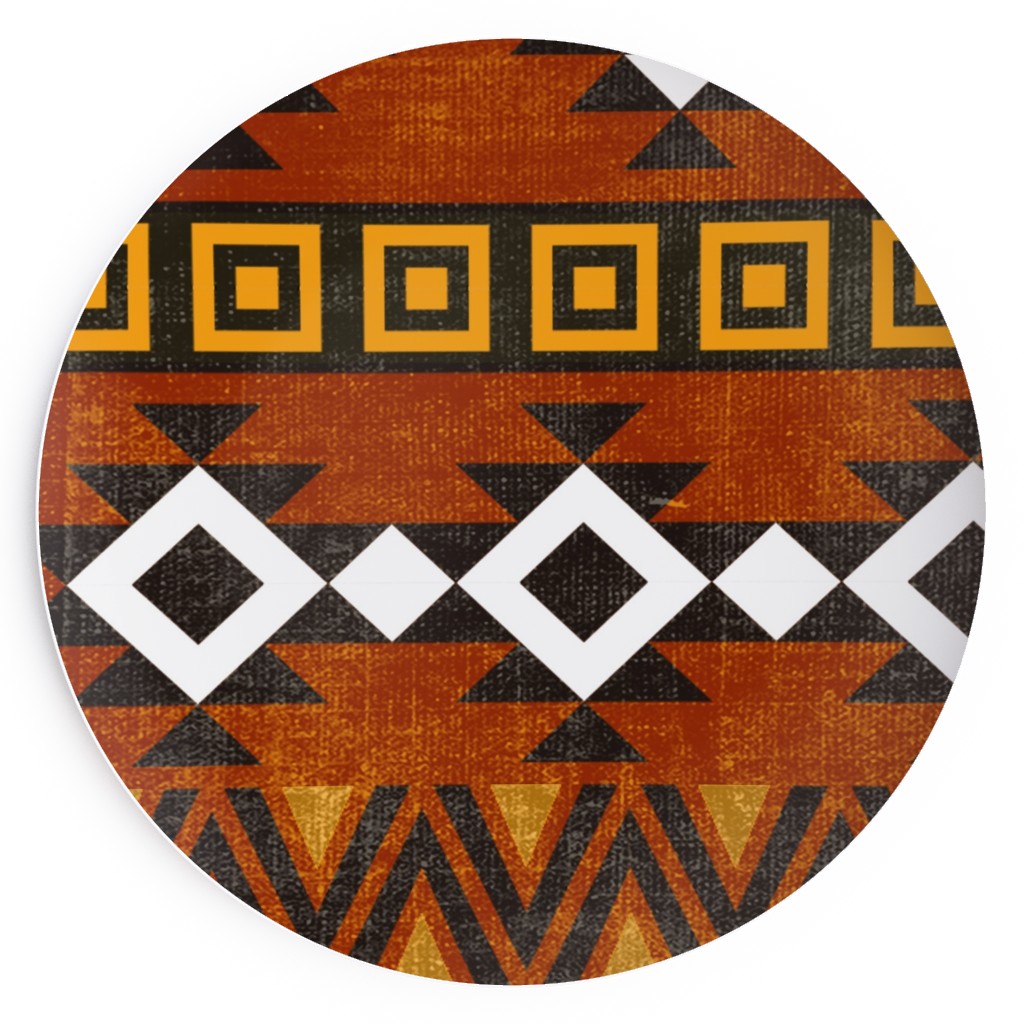 Modern Desert - Rust Salad Plate | Shutterfly