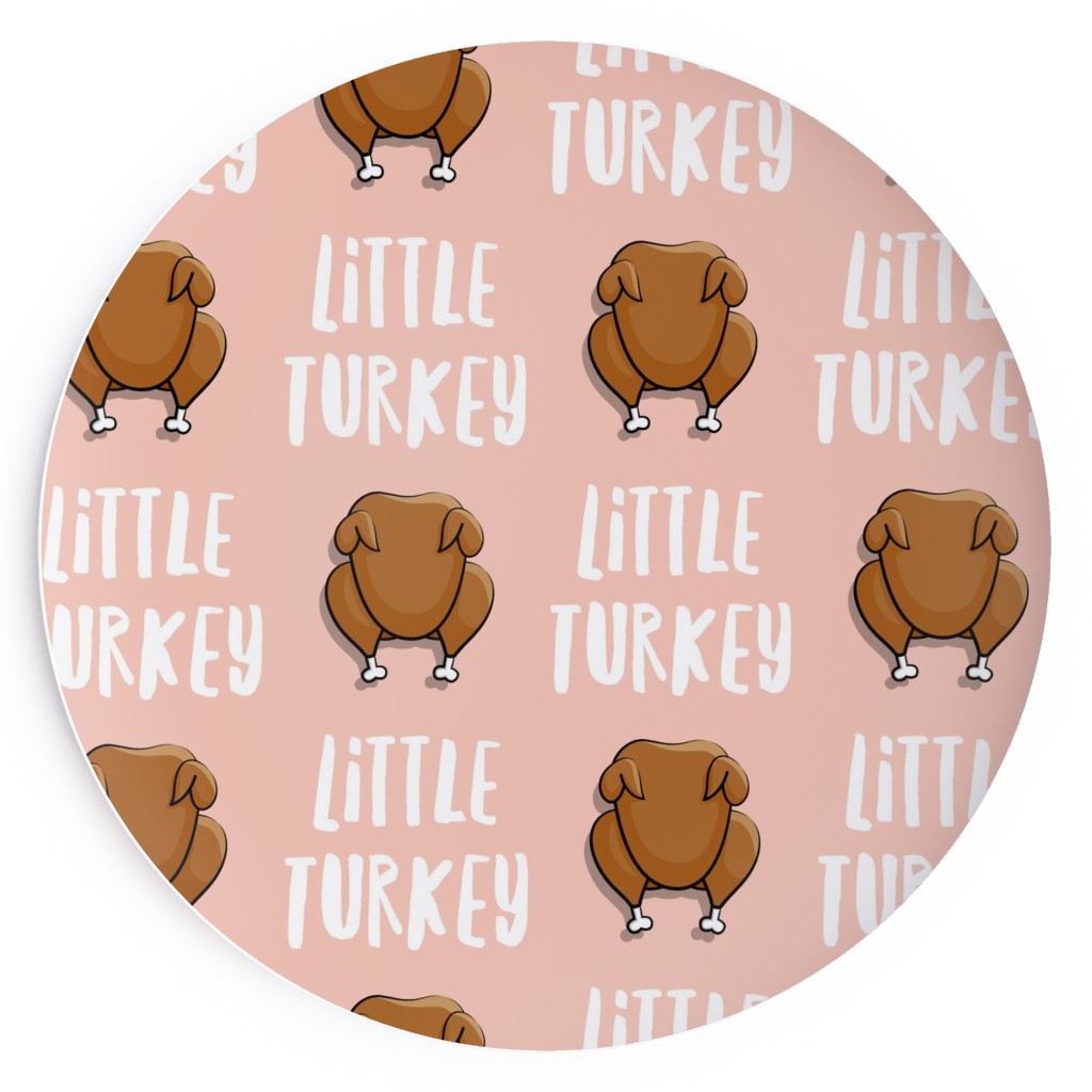 Little Turkey Thanksgiving Salad Plate | Shutterfly